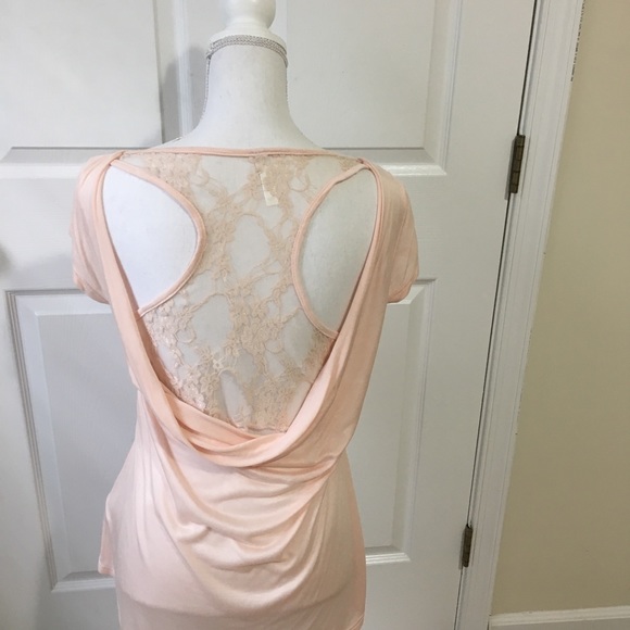 Tops | Cute Top With A Back Scoop And Lace Design | Poshmark